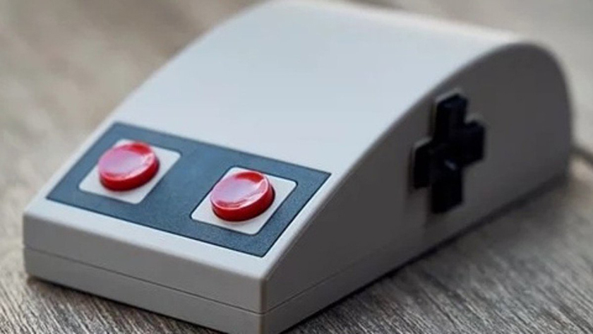 Lanzan nuevo mouse retro inspirado en el NES - Oro Solo Hits 949 FM