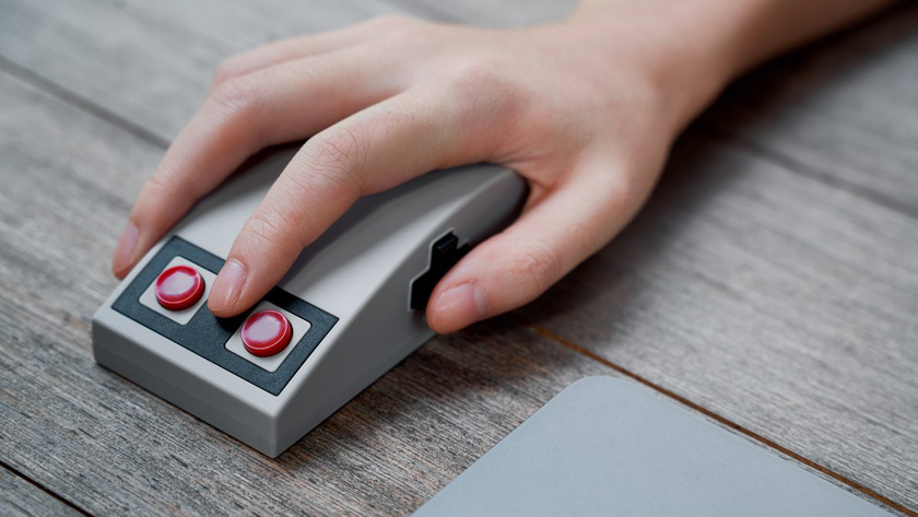 Lanzan nuevo mouse retro inspirado en el NES - Oro Solo Hits 949 FM