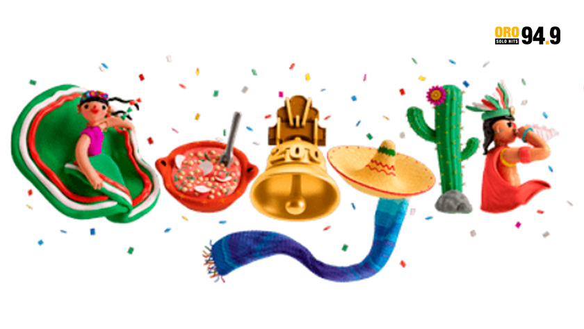 Google festeja Independencia de México con un doodle interactivo - Oro ...