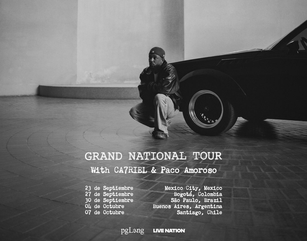 Kendrick Lamar vuelve a México - Oro Solo Hits 949 FM
